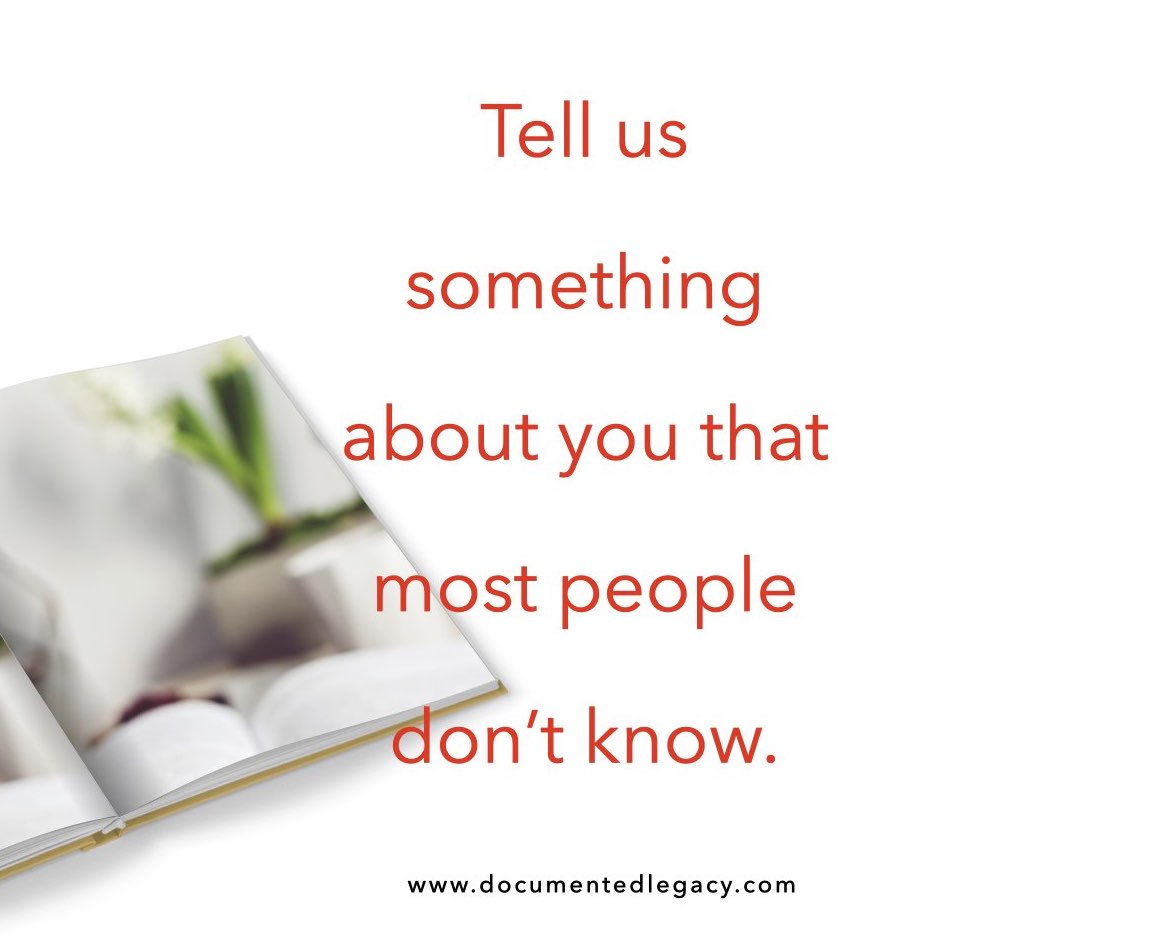 Writing Prompt Wednesday | Documented Legacy